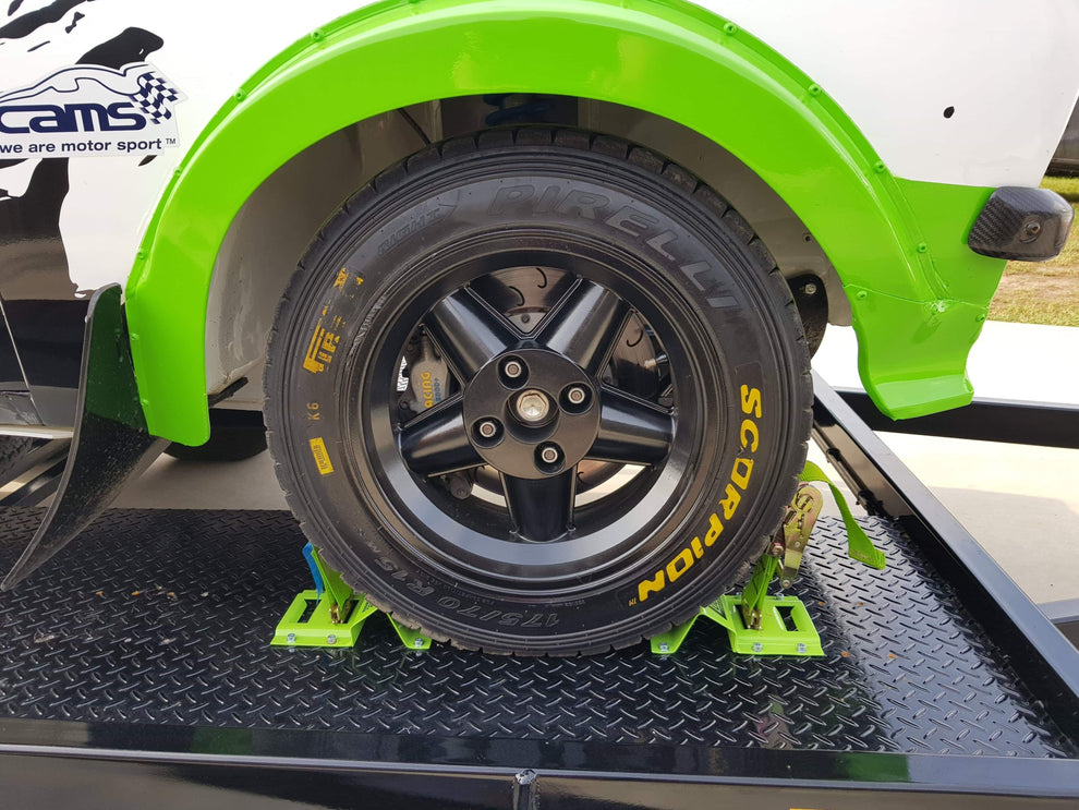 Wheel Chock Kit with 1.8m Straps- RW05 – Lock & Load Transport